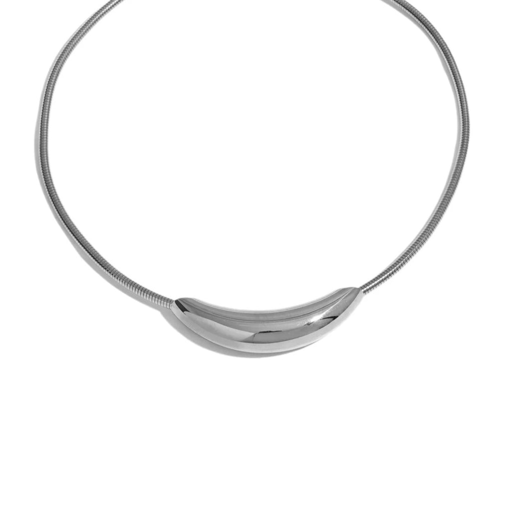 Alexa Silver necklace 💧 – Kabuki Jewelry