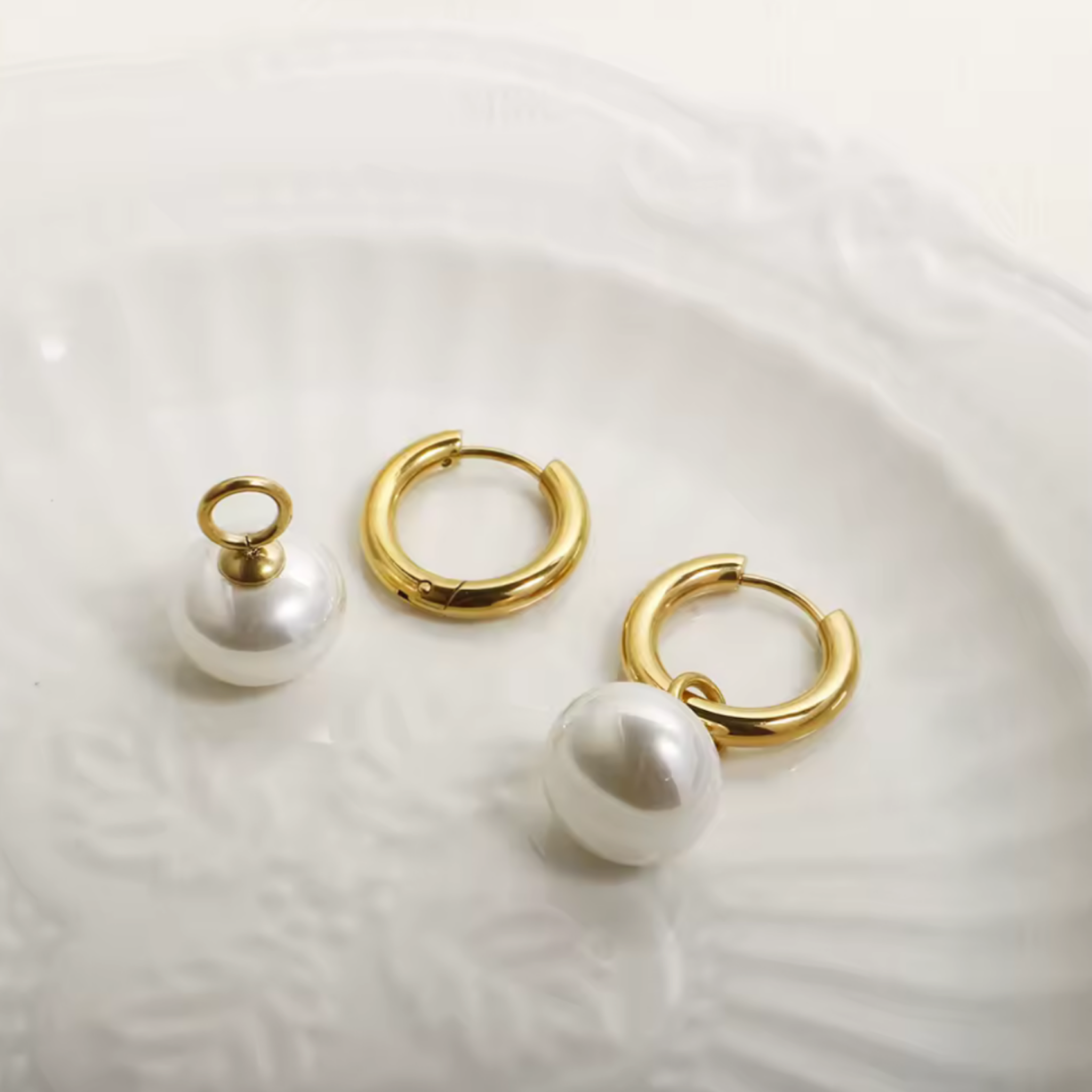 Megan silver hoops 💧 - Kabuki Jewelry